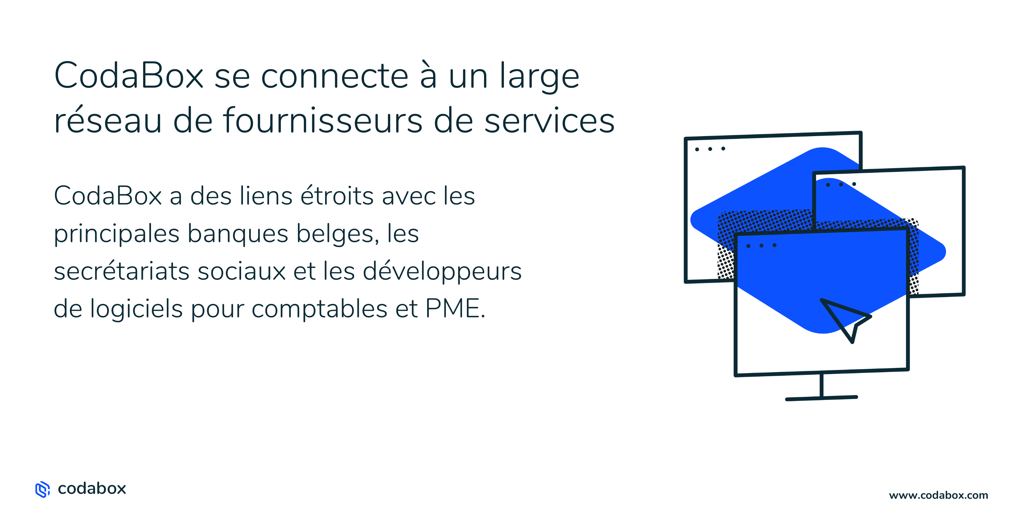 Codabox connecte un large réseau de fournisseurs de services